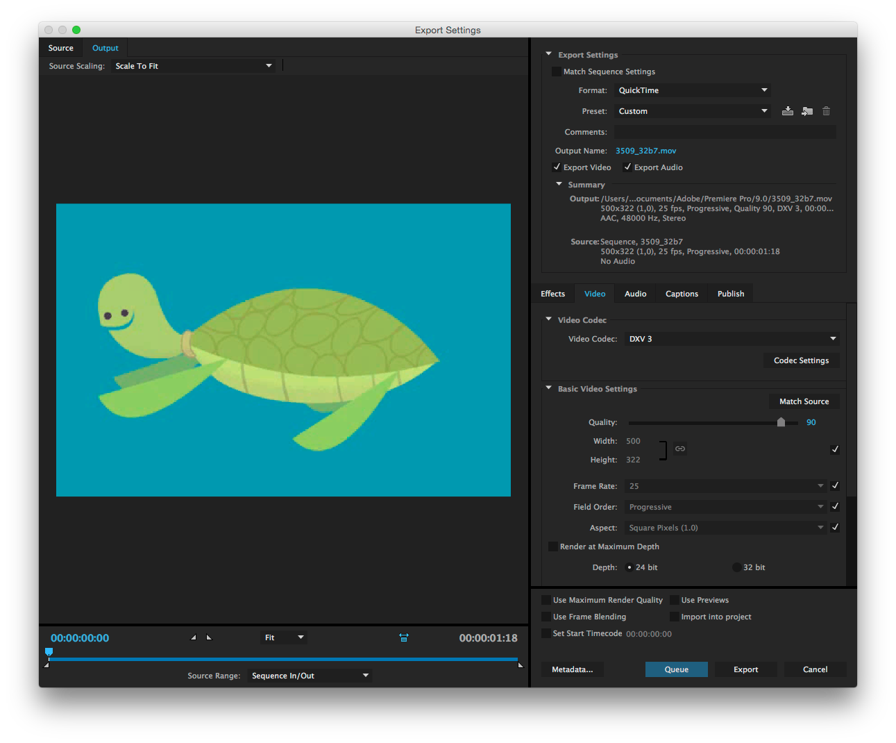 用DXV解碼器渲染 - Resolume VJ Software