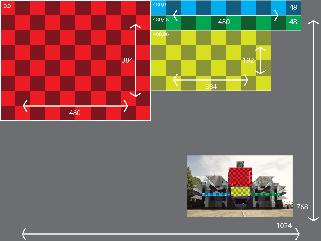 Mapas de entrada - Resolume