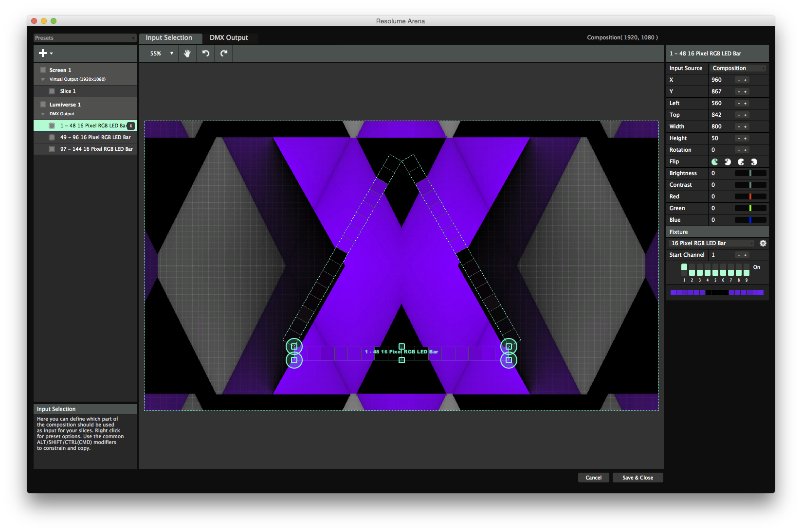 Udmx Node Settings Packpolre