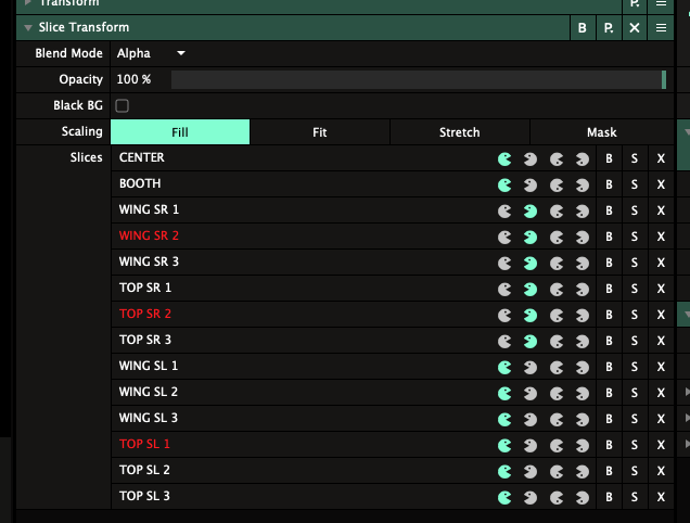 Transform - Resolume