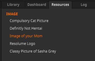 User Interface - Resolume