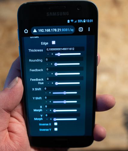 REST API & Webserver - Resolume