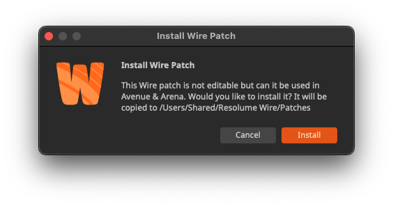 Patch Compiling - Resolume
